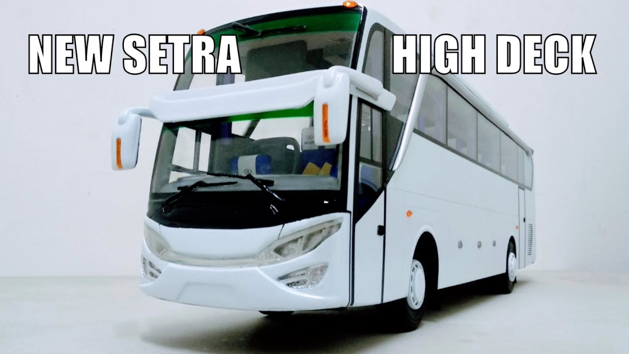 New Setra Jetbus High Deck Double Glass 2+ - YouTube
