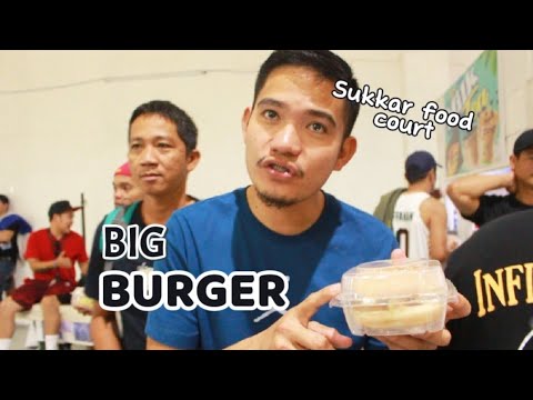 Available na Big Burger | Milk TEa | Chicken Barbecue Sukkar food court | KBL🏀🇸🇦 - YouTube