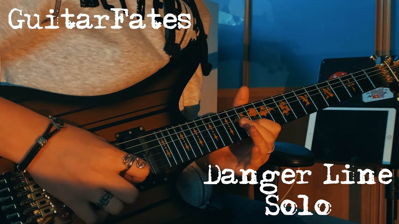 Avenged Sevenfold │ Danger Line Solo - Guitar Cover │ GuitarFates - YouTube