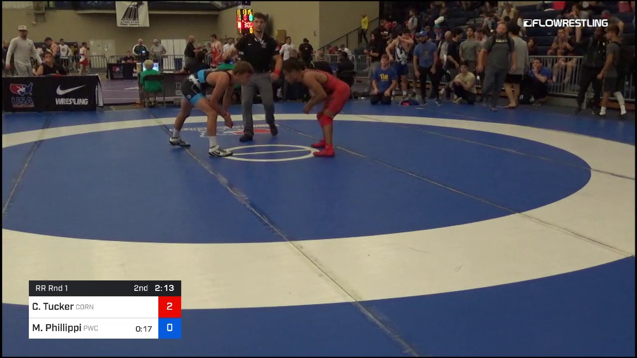 61 Kg Rr Rnd 1 Charles Tucker Cornell Vs Micky Phillippi Pittsburgh ...