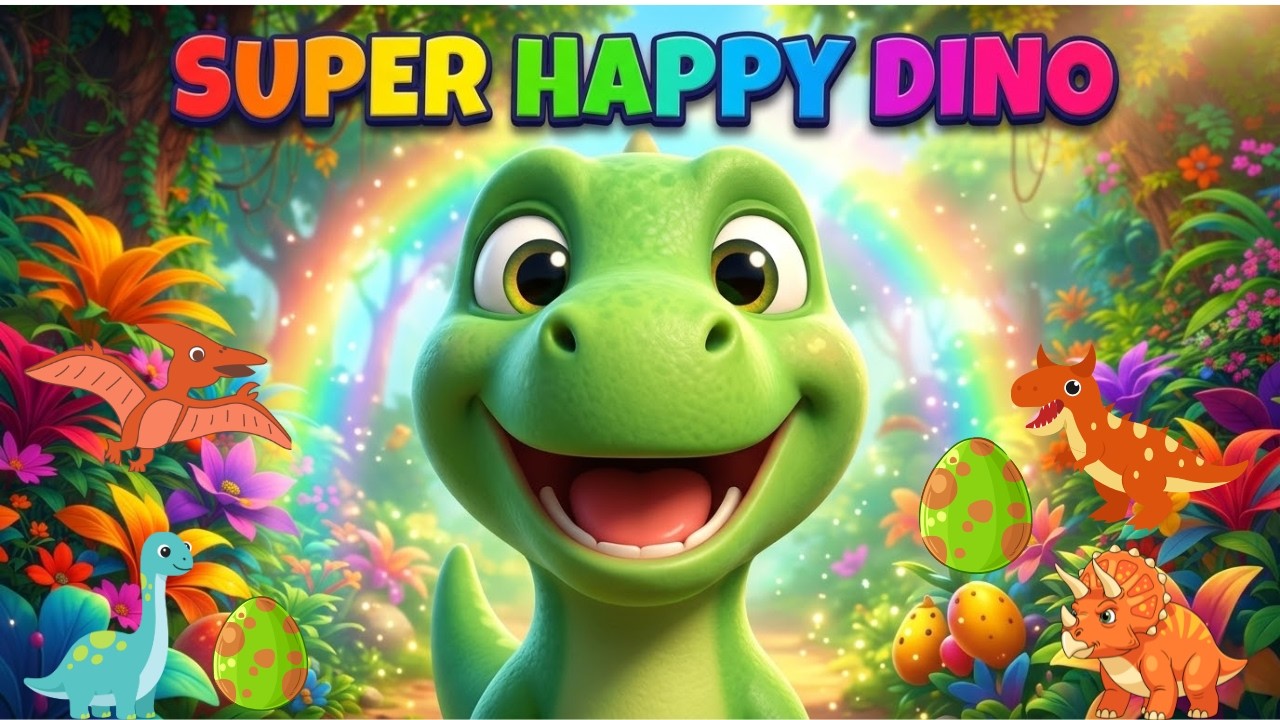 Dinosaur Song for Kids 🦖. Kids Dinosaur Song, Clap, Jump & Roar! - YouTube
