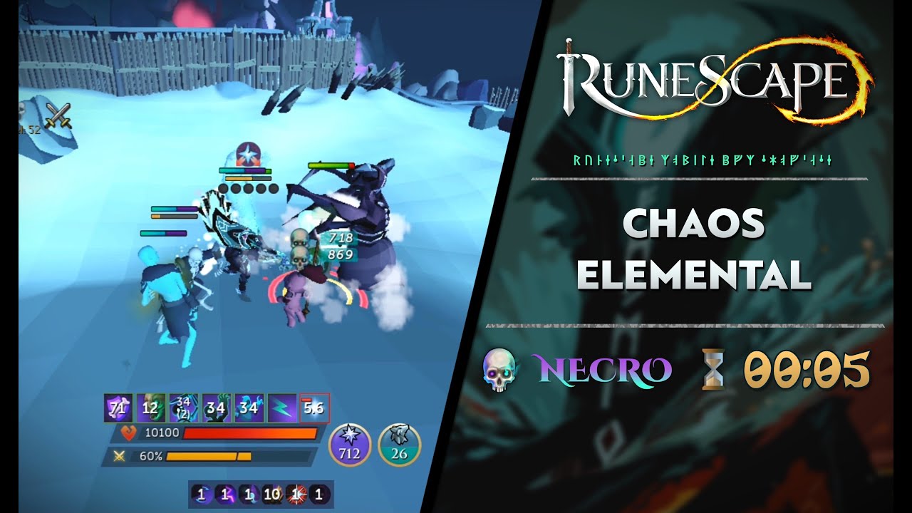 Chaos Elemental (Necromancy) | RuneScape Mobile PVM - YouTube