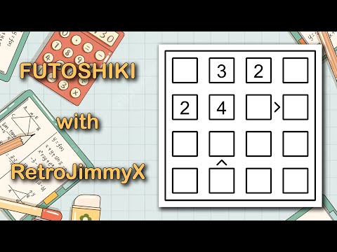 Futoshiki (Sudoku-esque logic puzzle, with inequalities) - YouTube