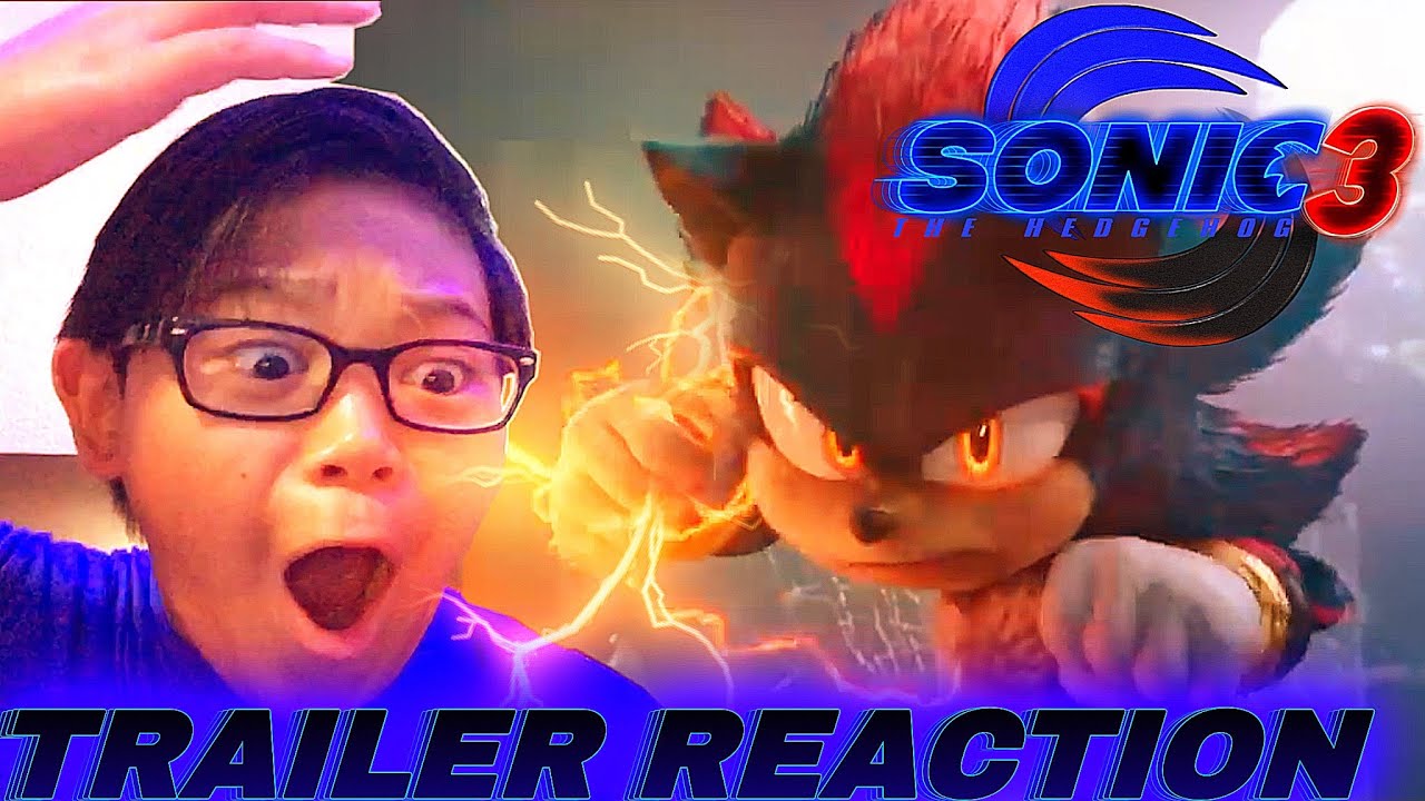 IT LOOKS SOO GOOD😭😭 | Sonic the Hedgehog 3 Movie Trailer REACTION - YouTube