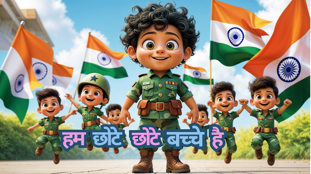 हम छोटे छोटे बच्चे है | Ham chhote Chhote Bache Hai | New Hindi Kids ...