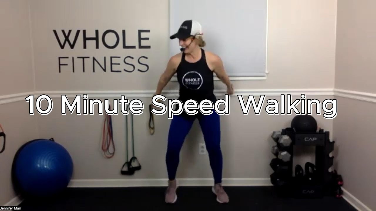10 Minute Speed Walking Workout - YouTube