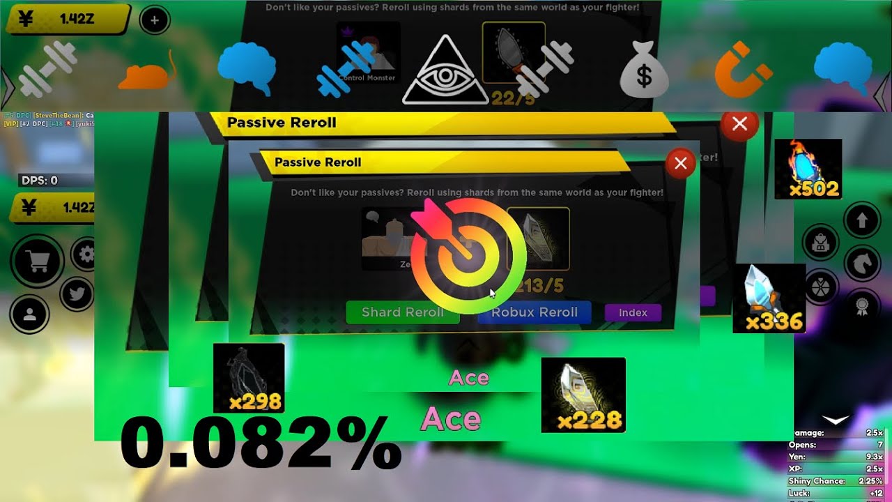 Reroll New Map Secret And I Got 0.082% ACE Zeus!!! Anime Fighters ...