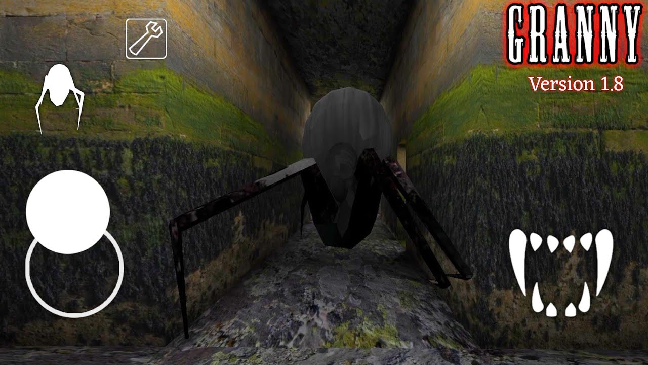 Playing As The Real Official SPIDER ANGELENE In Granny Version 1.8 Mod ...