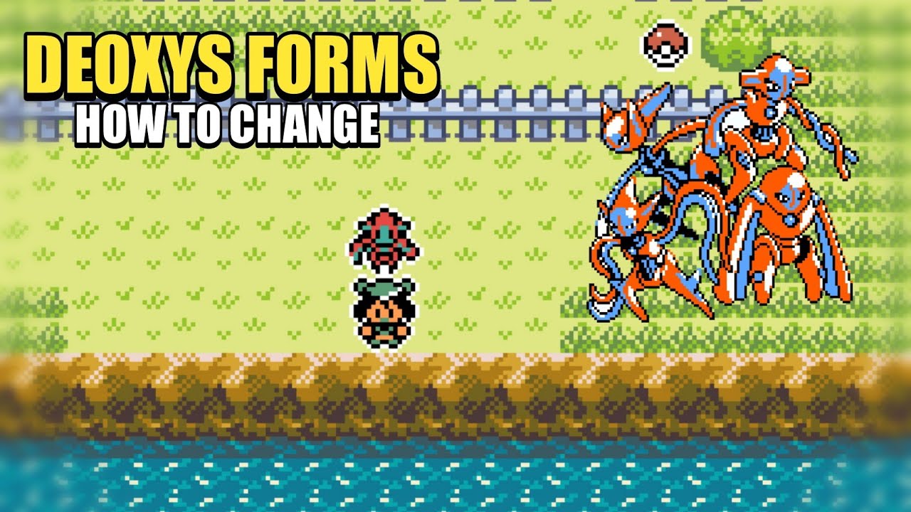 How to Change Deoxys Forms - Pokemon Emerald Seaglass 3.0 - YouTube