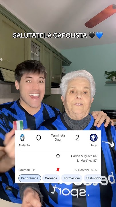 Salutate la capolista 🖤💙 - YouTube