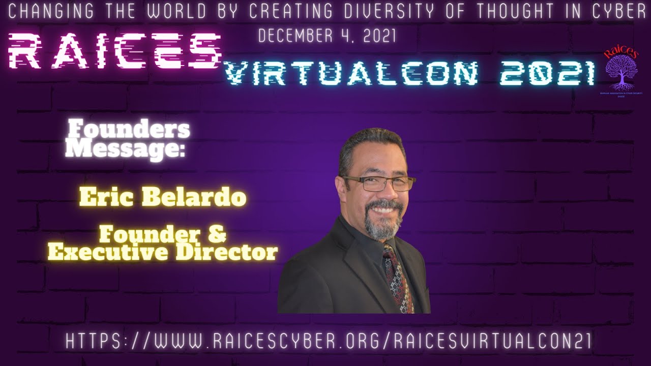 How are we helping Teach Cybersecurity? What is Raices Cyber? Eric ...