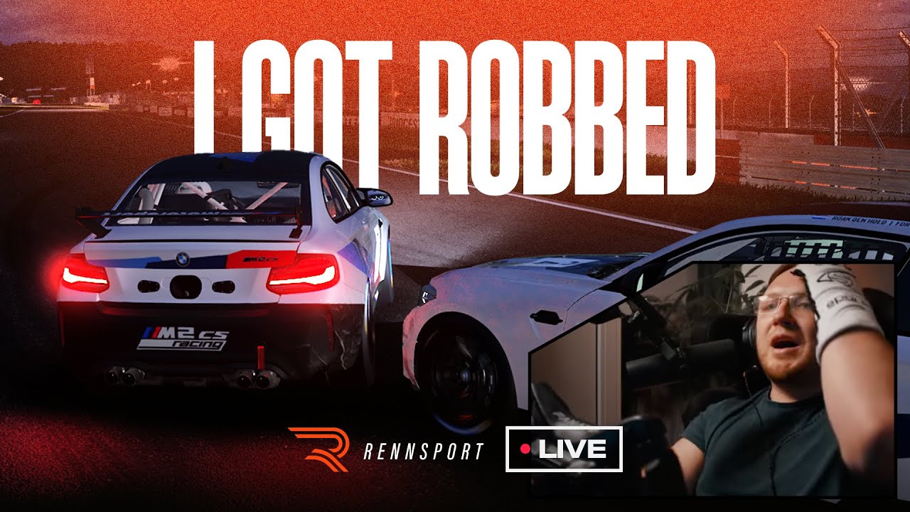 Epic BMW M2 Race Turns into Heartbreak on RENNSPORT - YouTube