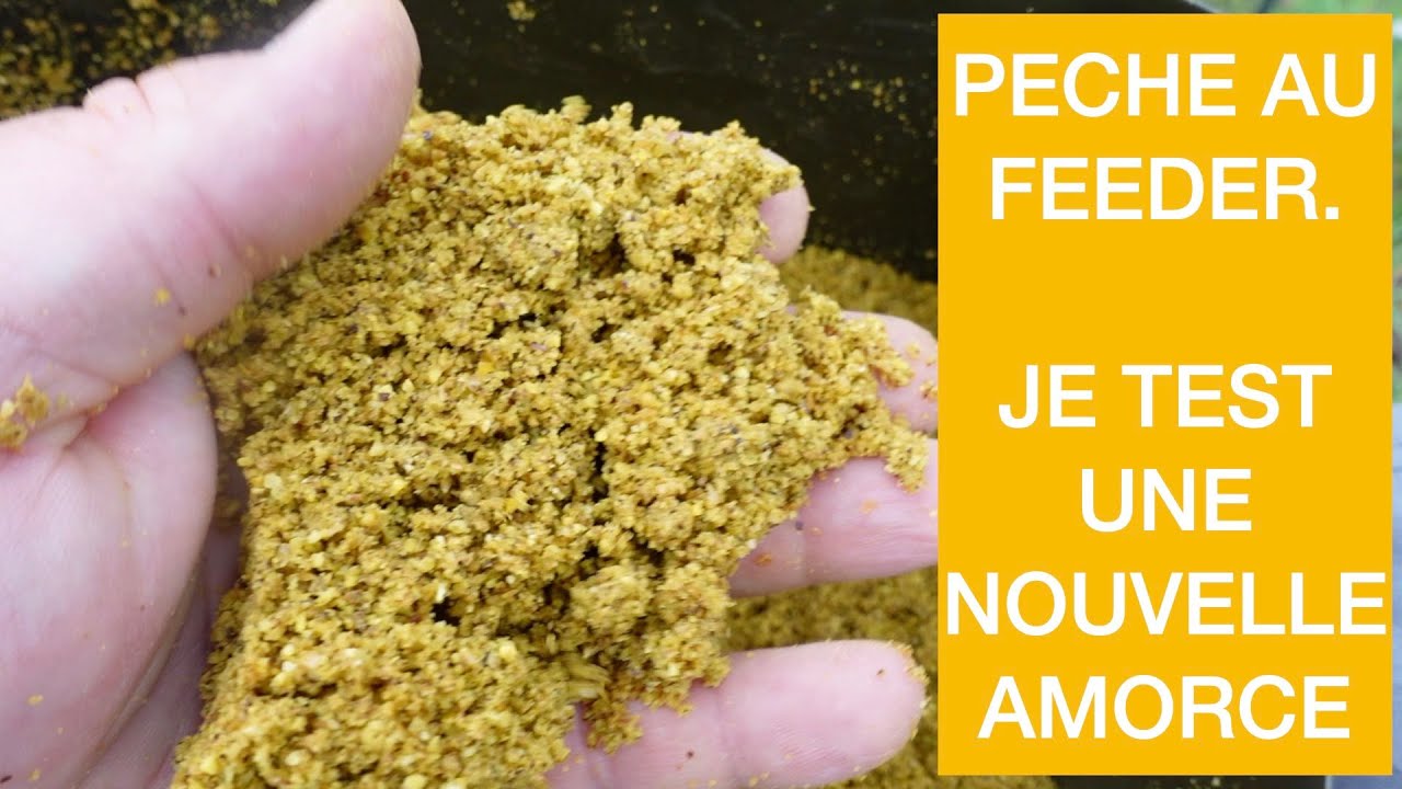 PECHE AU FEEDER. Je test une nouvelle amorce HD 1080p - YouTube