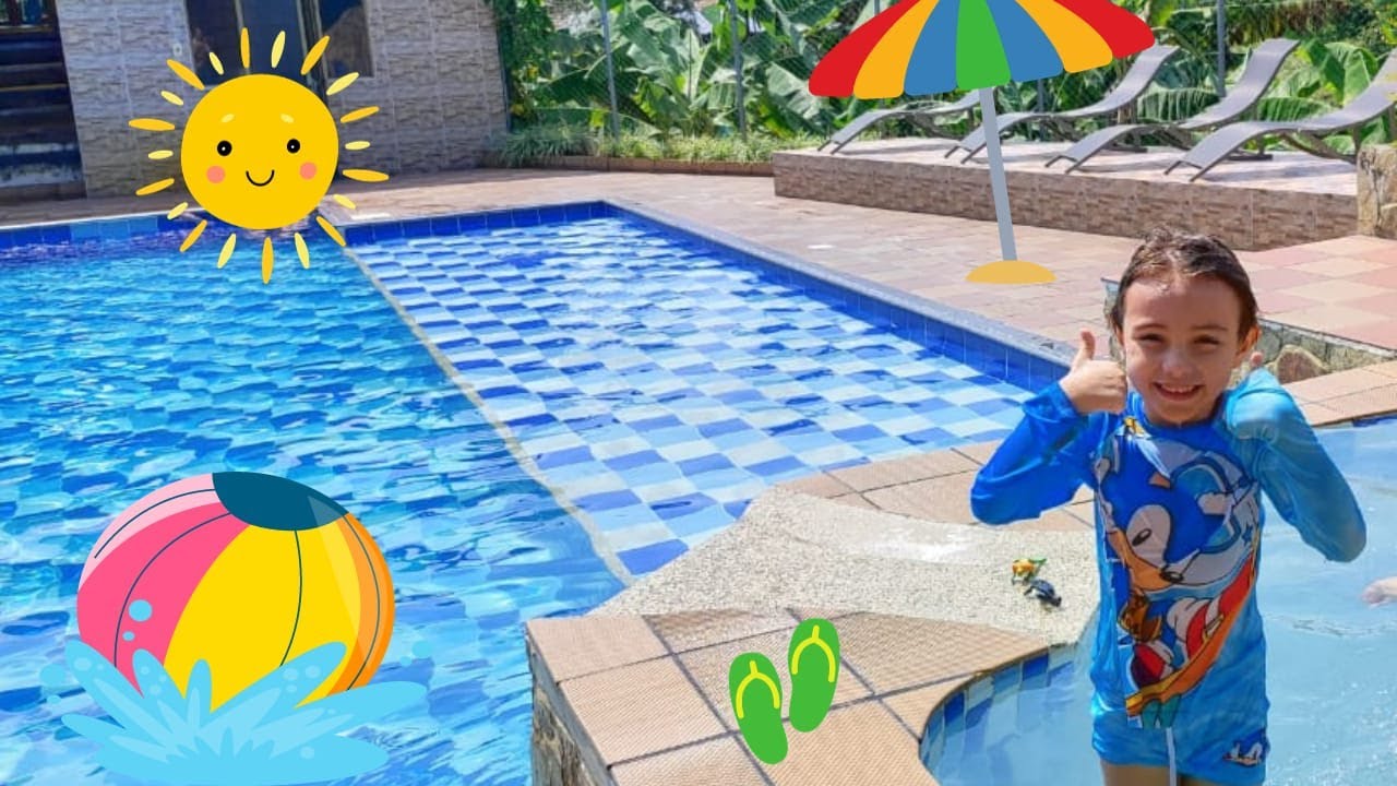 Dia Divertido en Piscina con Cucu - YouTube
