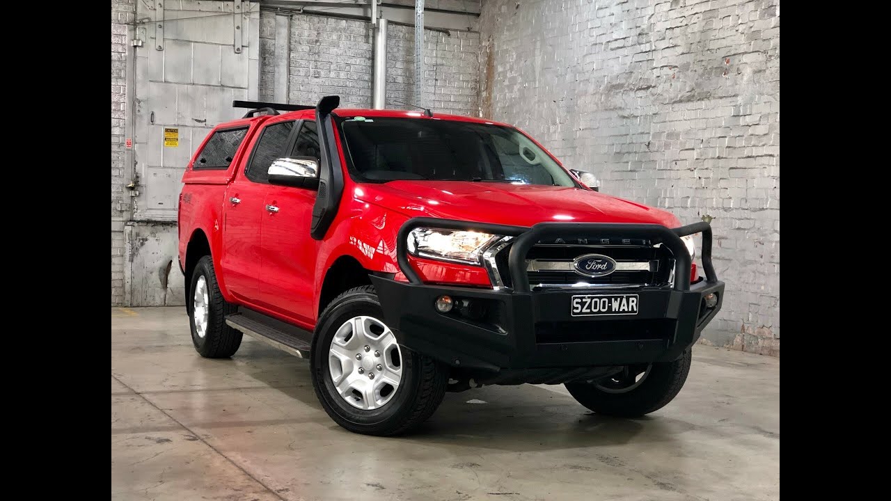 2017 Ford Ranger PX MkII XLT Double Cab Red 6 Speed Sports Automatic ...