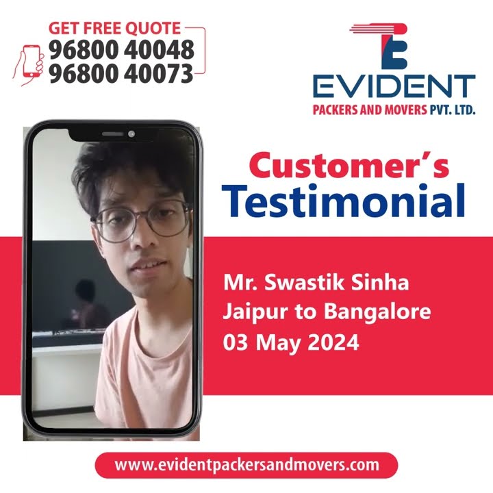 Customer's Testimonial about Evident Packers Services - YouTube