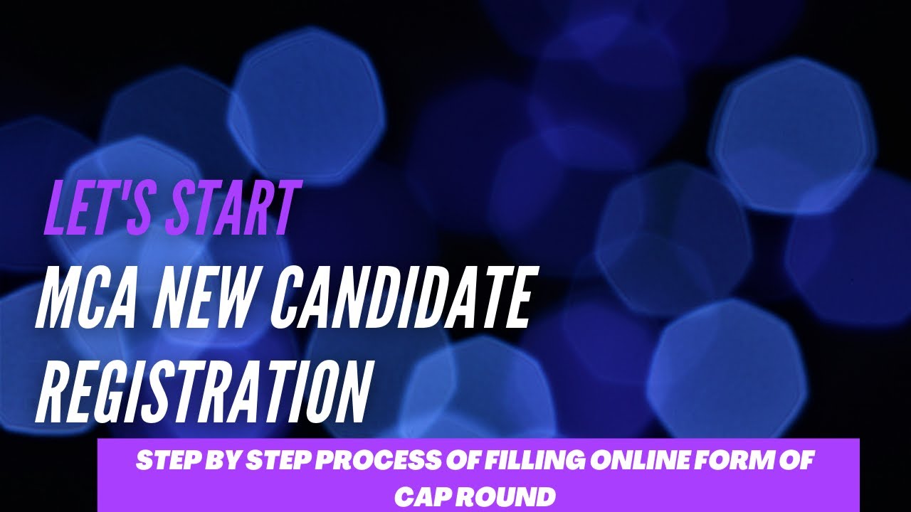 MCA Registration Process 2020-21| MCA Admission Process | How to fill ...