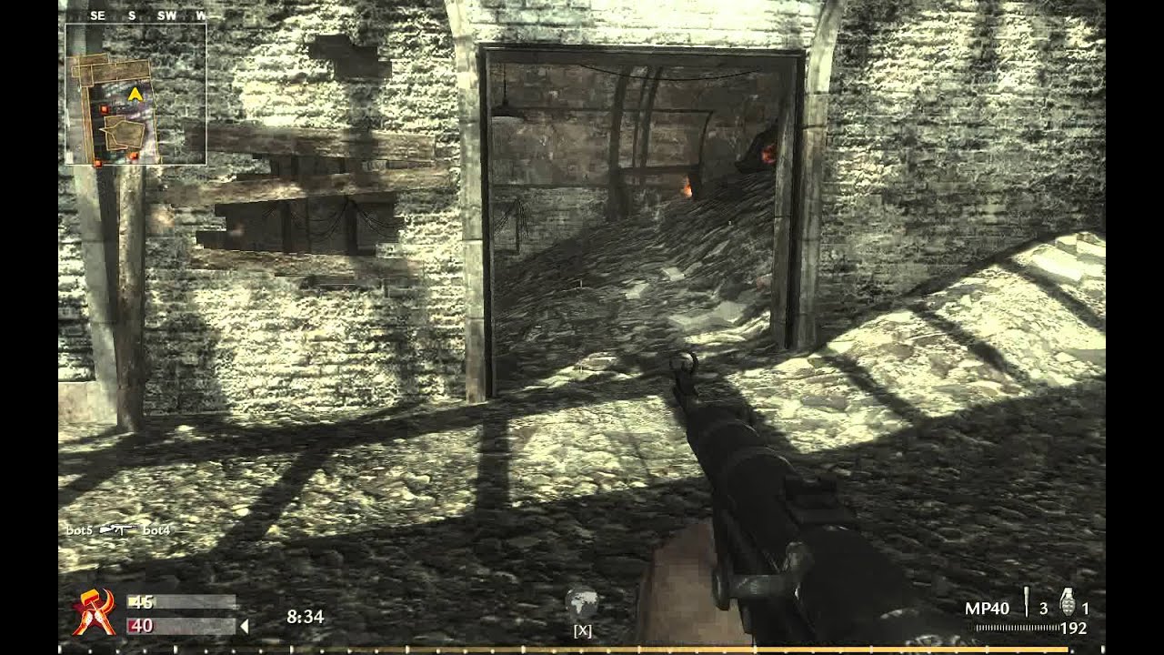 Call Of Duty World At War Bots Gameplay 3 - YouTube