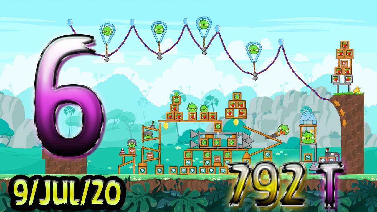 Angry Birds Friends Level 6 Tournament 792 Highscore POWER-UP ...