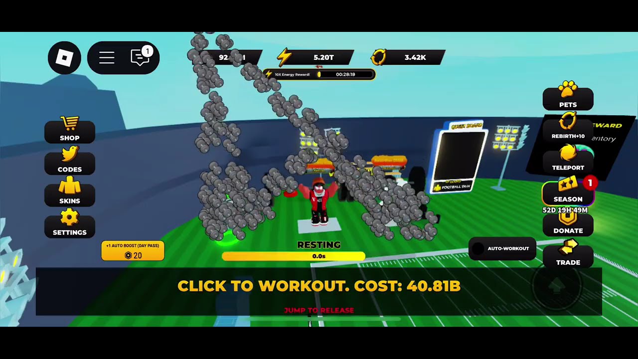Strongman simulator, part eight 10 rebirth in football area - YouTube