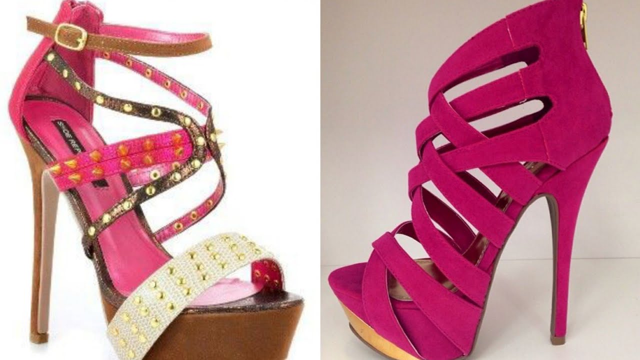 TOP 50 MOST BEAUTIFUL EXTRA BEAUTIFUL HEEL SANDALS DESIGN - YouTube