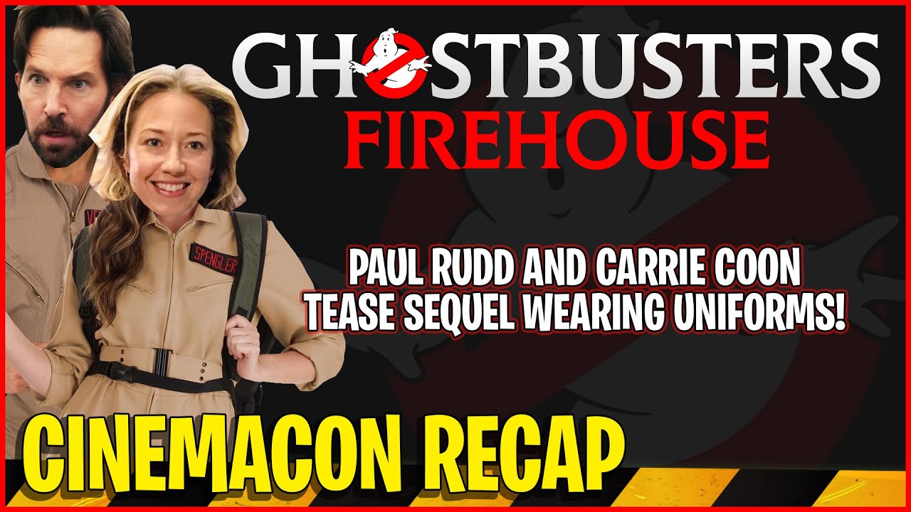 Paul Rudd and Carrie Coon tease upcoming Ghostbusters sequel while ...