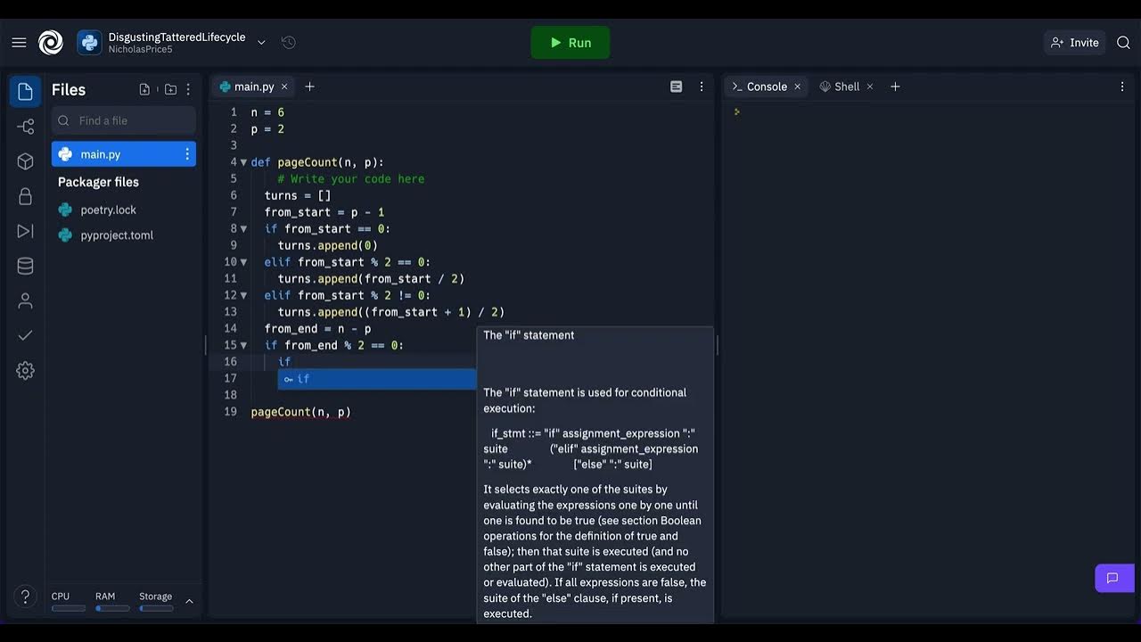 Hackerrank Drawing Book Python Solution Youtube