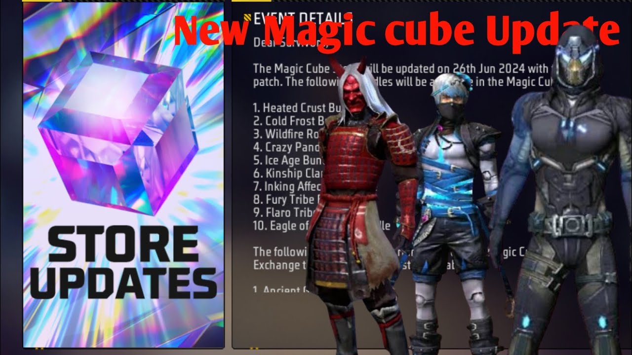 New Magic cube Bundle 😀||Nex magic cube store update kab hoga || Kon ...