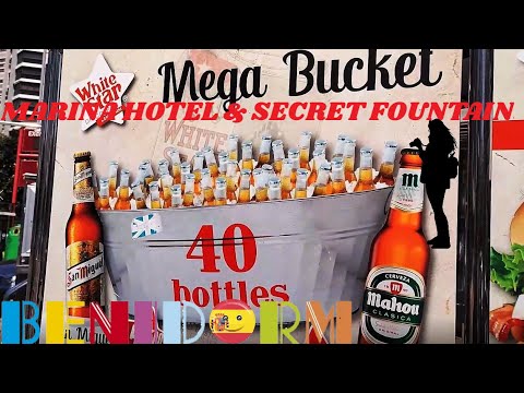 Benidorm's Marina & Secret Fountain - Pool Parties, Bars, Sun & Fun ...