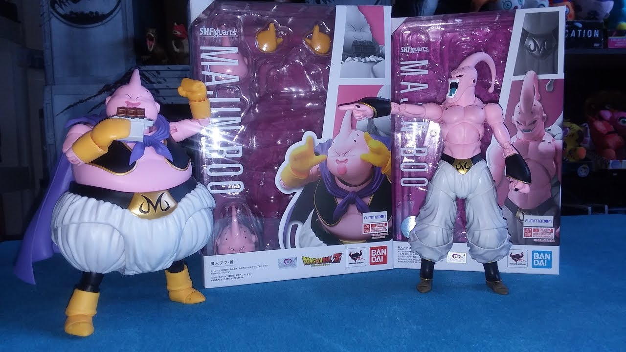 Dragon Ball Z sh figuarts Majin Buu & Fat Buu Boo Bandai dbz sh - YouTube