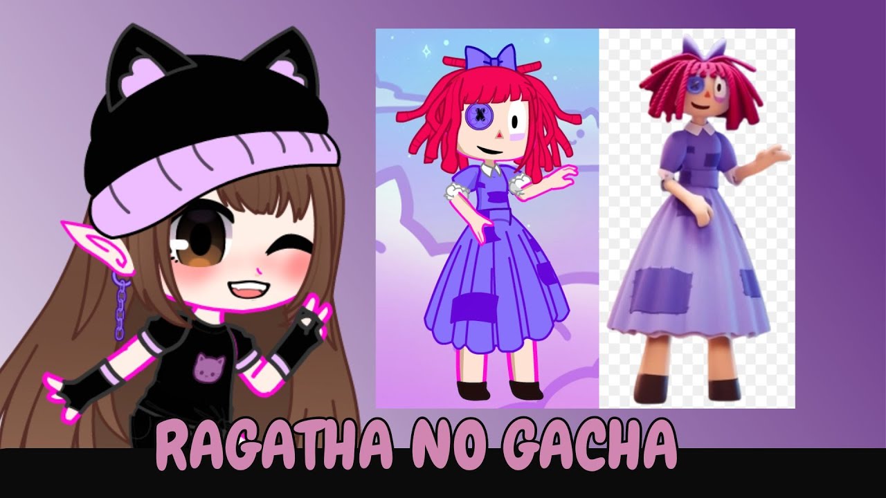 RAGATHA THE AMAZING DIGITAL CIRCUS/NO GACHA LIFE 2 (speed criação ...