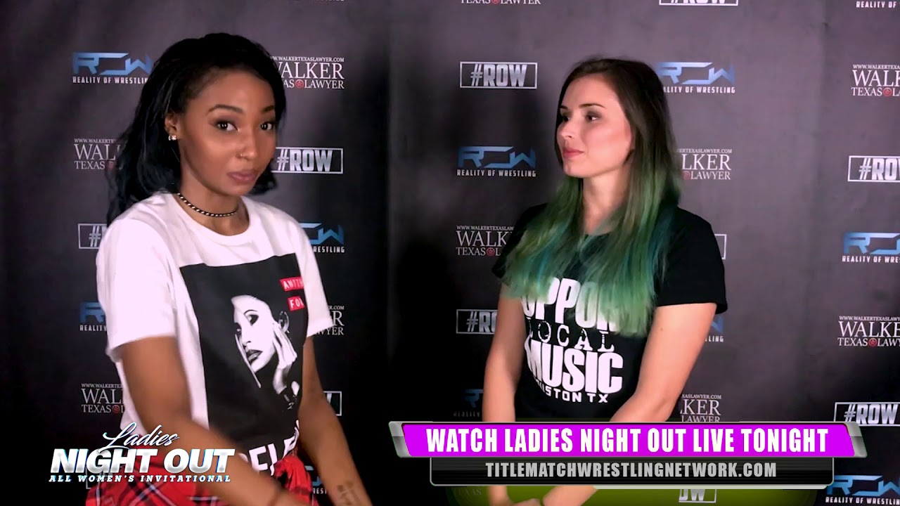 Sahara Seven Interview w/ Ashley Bull - Ladies Night Out iPPV Q&A - YouTube