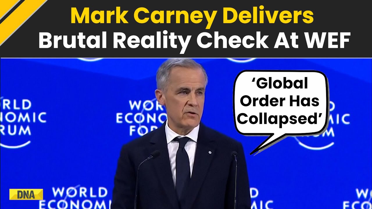 WEF Davos 2026: Carney Warns Middle Powers Face Defining Strategic ...