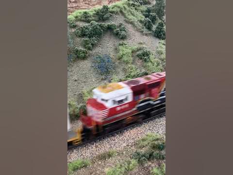 BNSF 8597 Near Clarke Center SAMRA#modeltrains #texas #hoscale #funrun #dcc #bnsf #bnsfrailway # ...