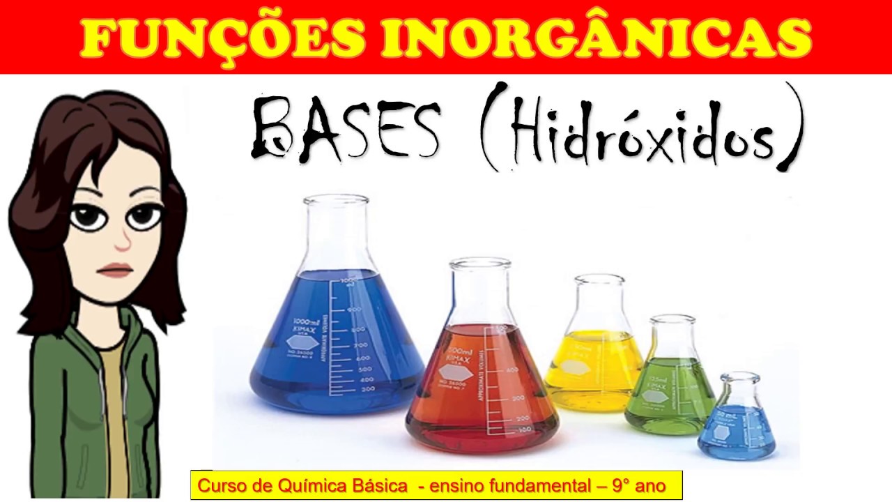 QUÍMICA - funções inorgânicas - BASES - (aula 16) - YouTube