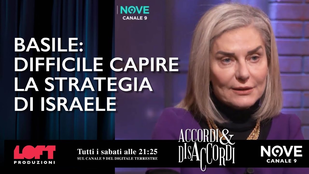 Elena Basile: difficile capire la strategia di I*raele - YouTube