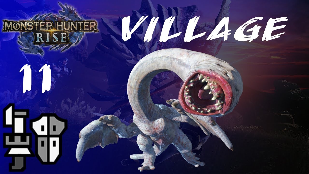 [MHRise] Khezu Gunlance (Village) - YouTube