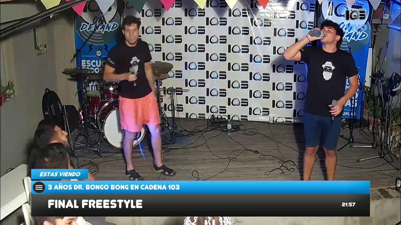 Cadena103 Fiesta Dr Bongo Bong 2019 Competencia Freestyle - YouTube