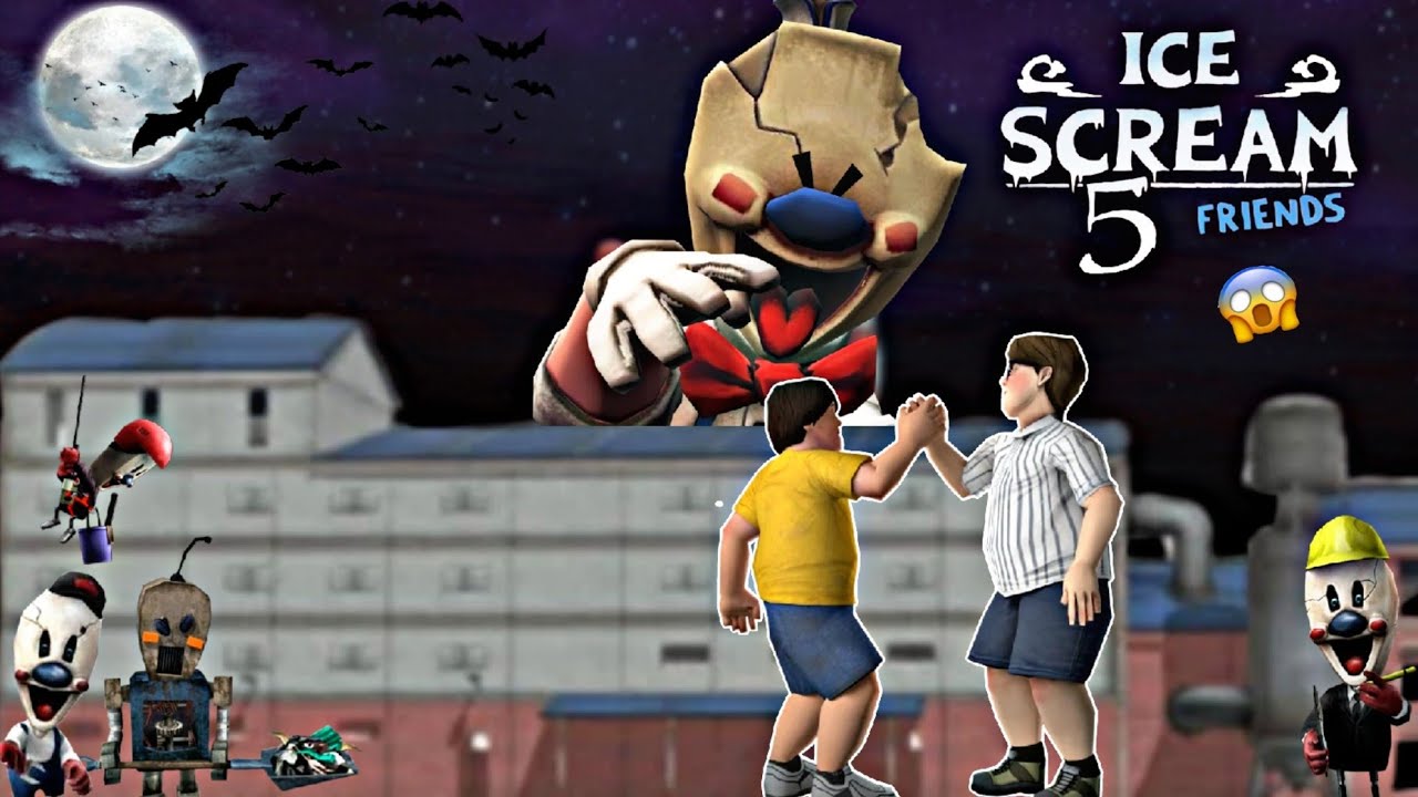 MIKE AND J COME TOGETHER | ICE SCREAM 5 FRIENDS #teamdarkcampers # ...