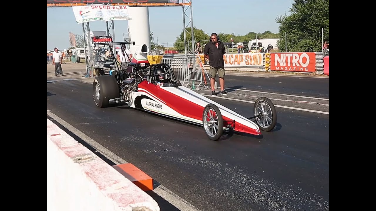 Auto Plus au volant d'un dragster de 1200ch - YouTube