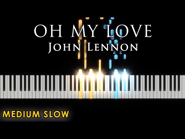John Lennon Oh My Love Piano Sheet Nicky Hopkins A'la Rocks Off