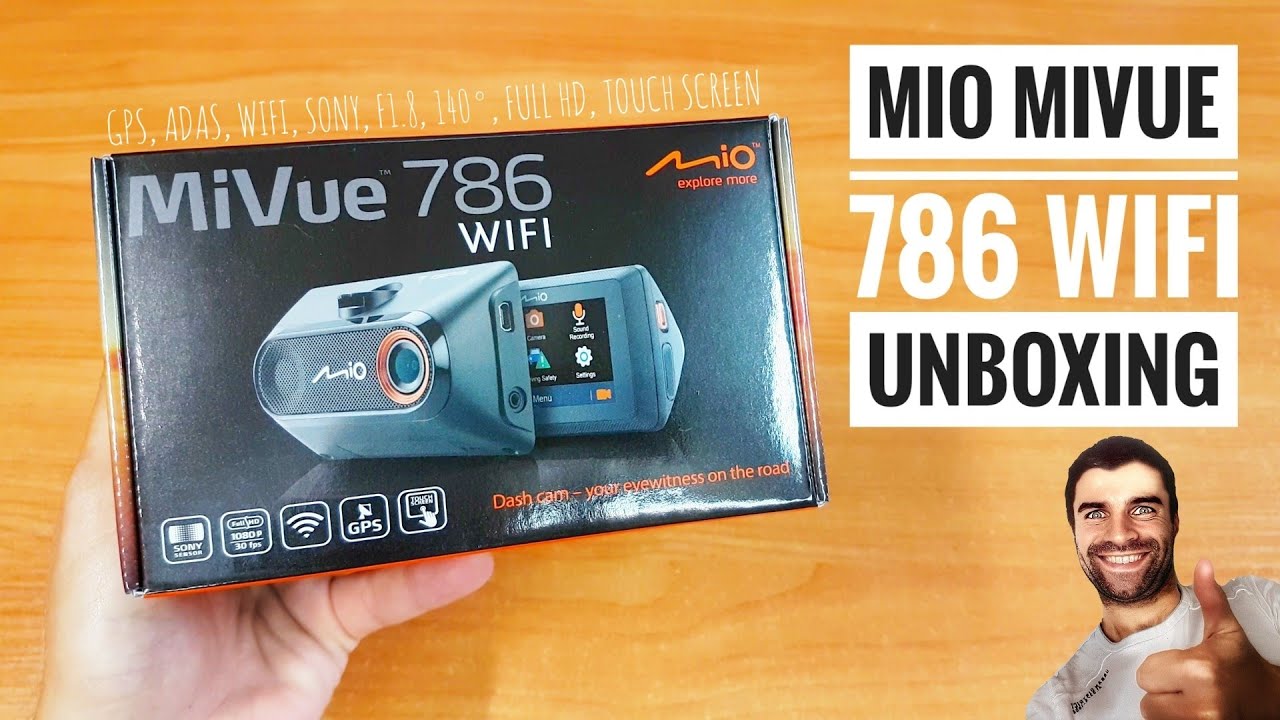 Mio MiVue 786 WiFi unboxing | ForumWiedzy - YouTube