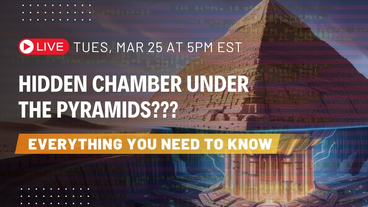 Hidden Chamber Under the Pyramids??? | Everything You Need to Know ...
