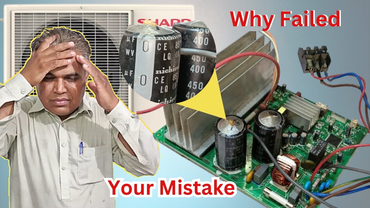 How You're Destroying Your Inverter AC + The Real Reason PCB Failed ...