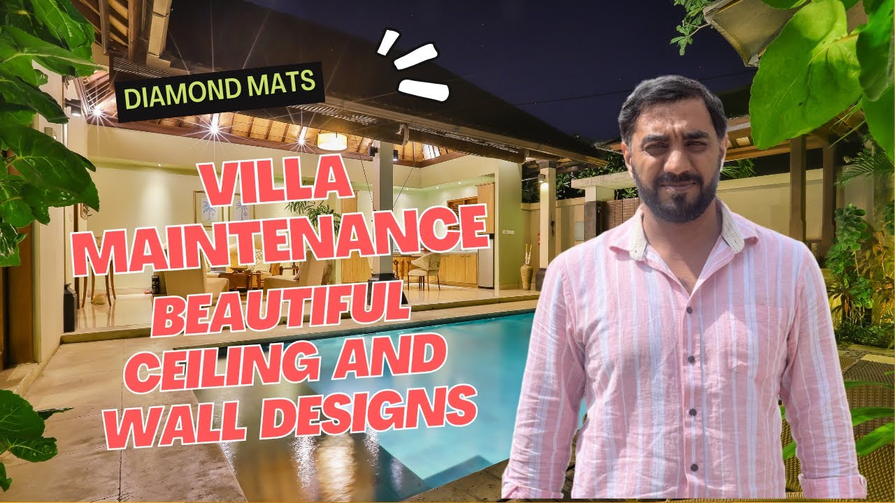 Villa maintenance work (Ceiling - Paint - MEP) -Diamond Mats Activities ...