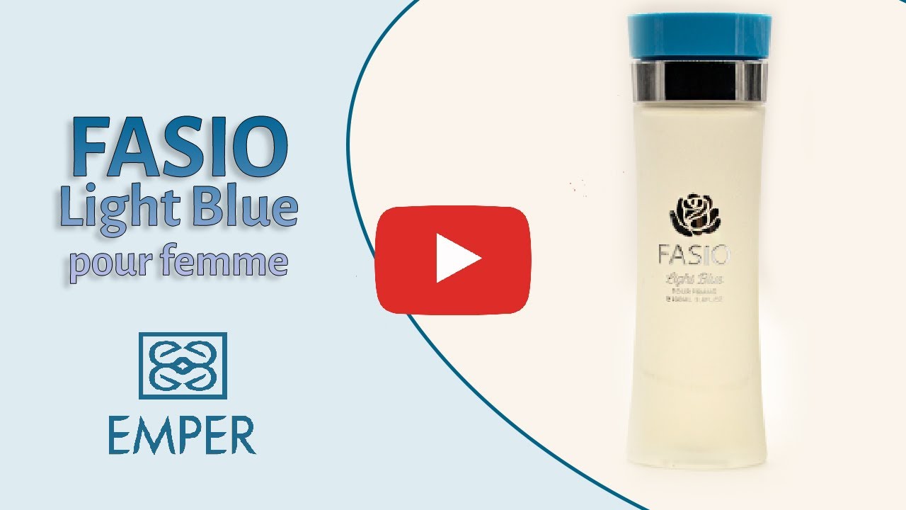 Fasio Light Blue Emper - парфумована вода жіноча - YouTube