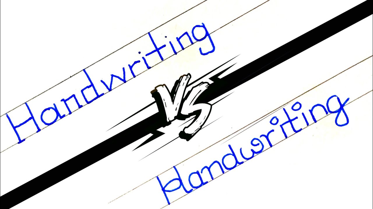 Print vs Handwriting \\ Neat and Clean Calligraphy \\ rg calligraphy ...