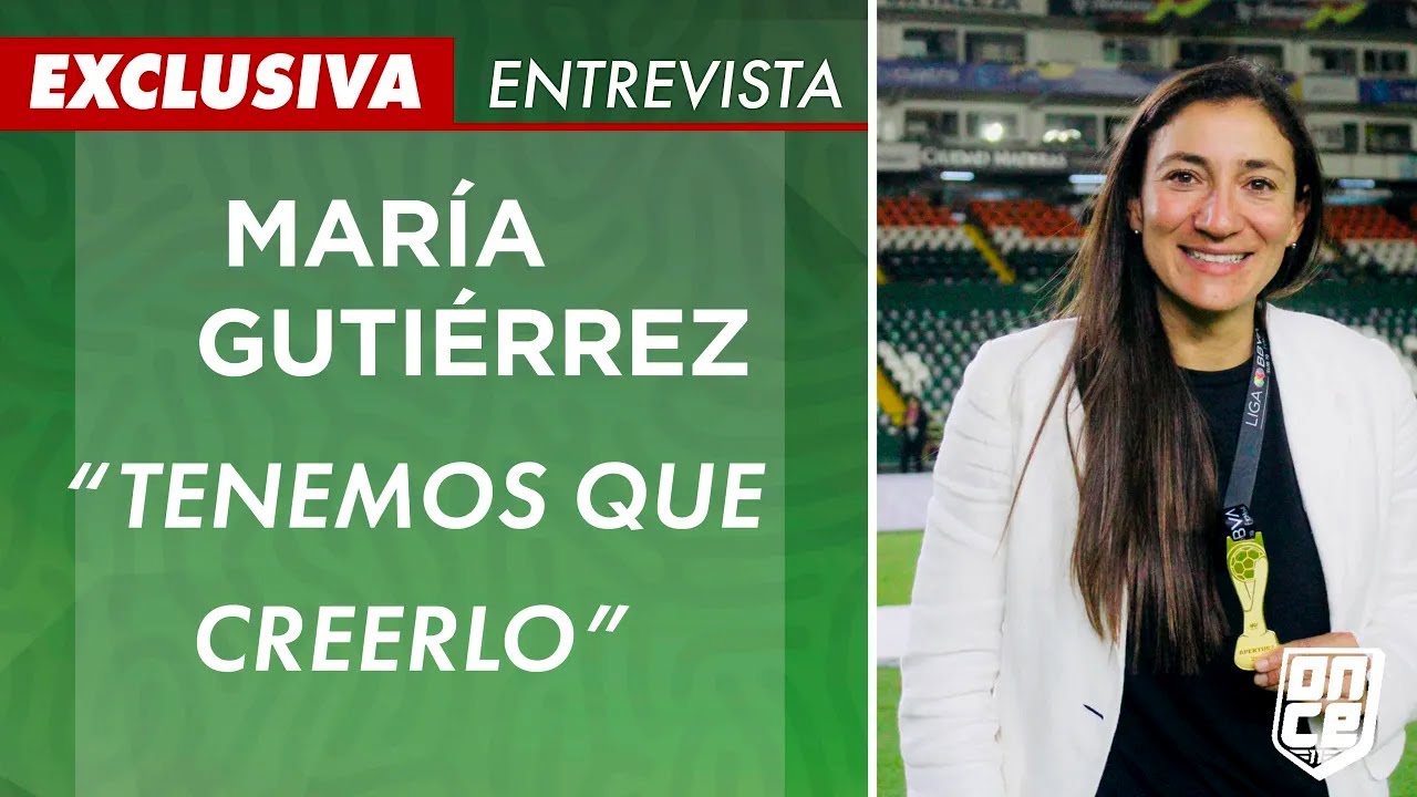 María Gutiérrez, DT de León Sub 19, habló de la ilusión por el título ...