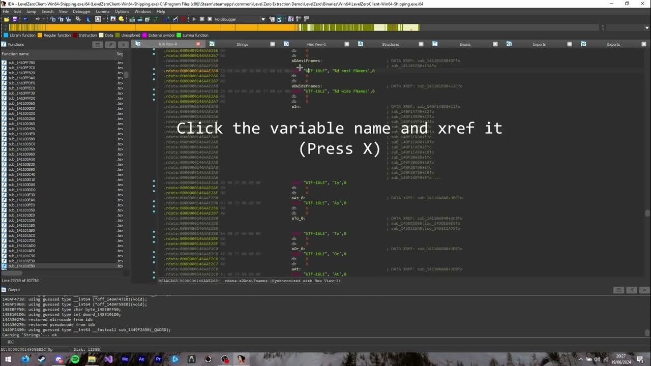 Unreal Engine 5 - Finding FNamePool Offset - YouTube