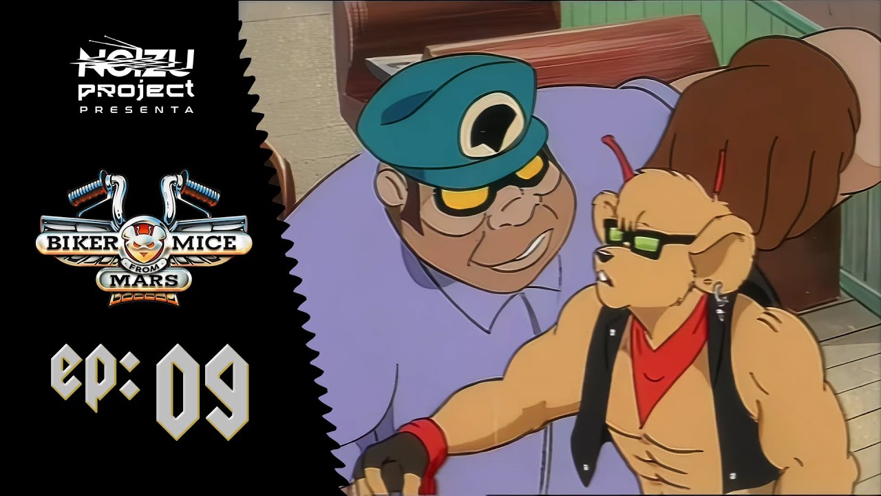 Motoratones de Marte Ep 09 - Cuervos del Camino (Biker Mice From Mars ...